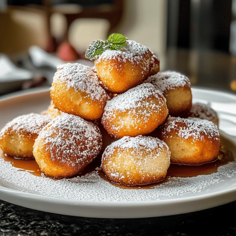 Amazing Homemade Beignets: A Mouthwatering Delight