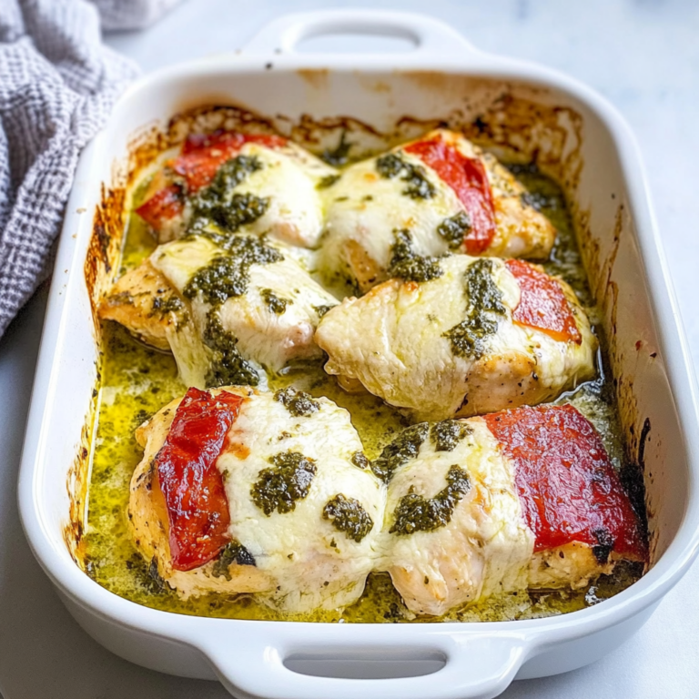 Easy Pesto Chicken Bake: An Incredible and Delicious Dish
