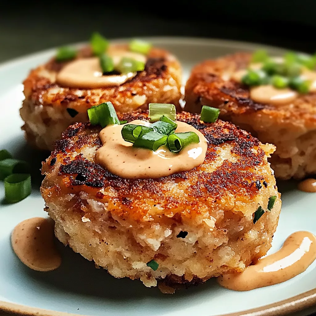 Amazing Asian-Style Tuna Cakes with Spicy Mayo Delight