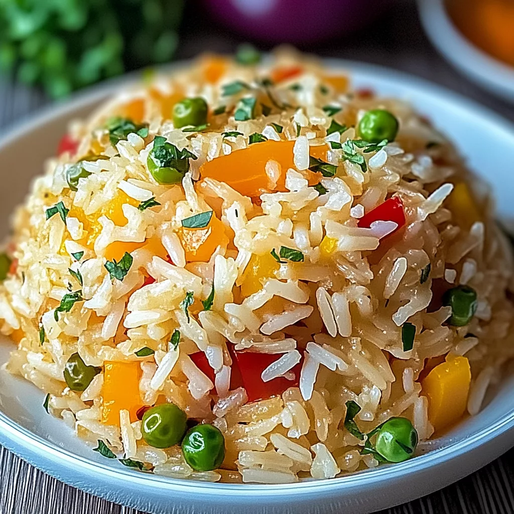 Amazing Island Coconut Pepper Rice for a Delicious Escape