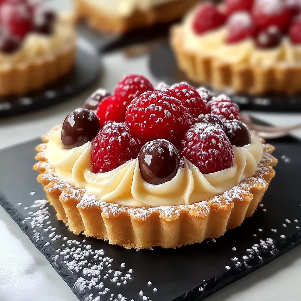 Amazing White Chocolate Mousse Tartlets for Decadent Delight
