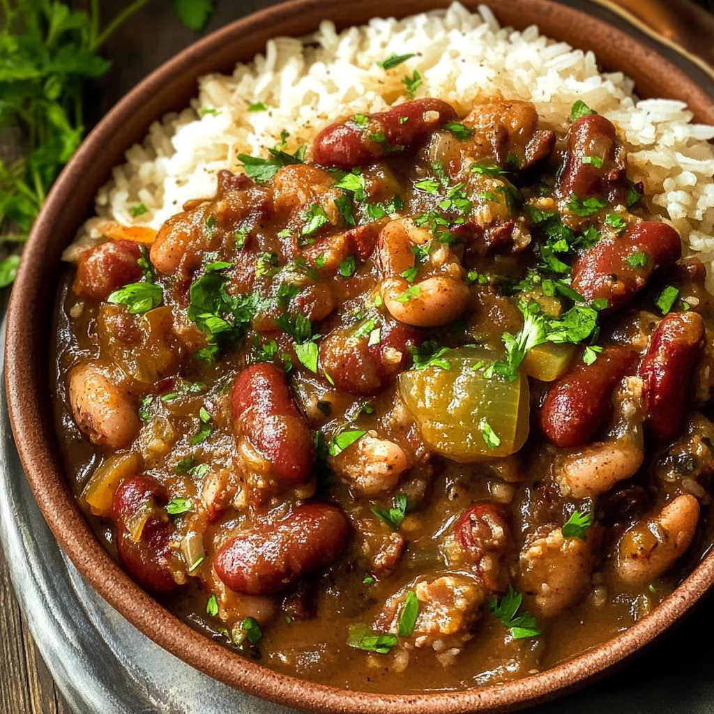 Amazing Authentic Louisiana Red Beans and Rice Recipe Delight