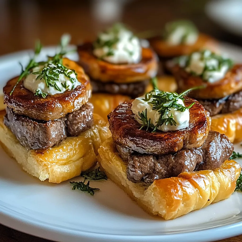 Amazing Mini Beef Wellington Bites for Delicious Parties