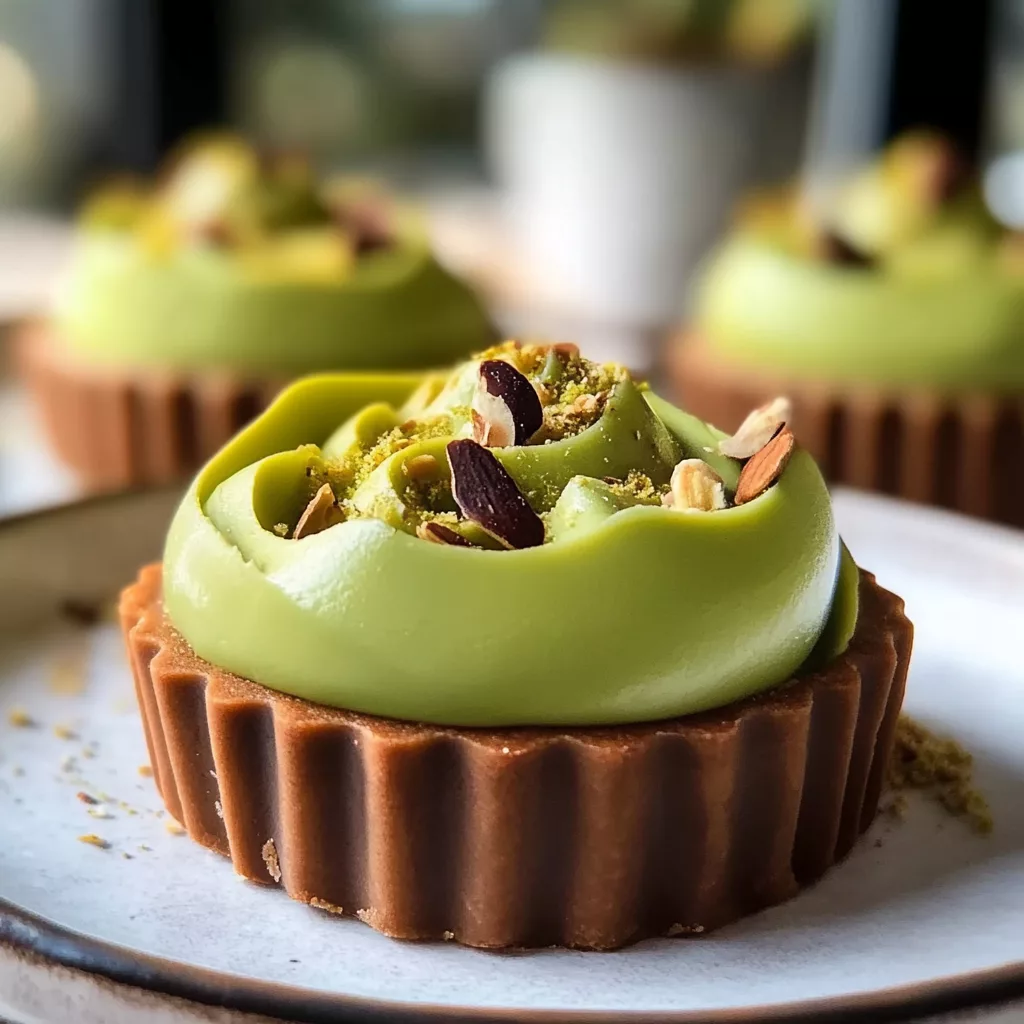 Amazing Pistachio Mousse Tarts for a Delicious Dessert