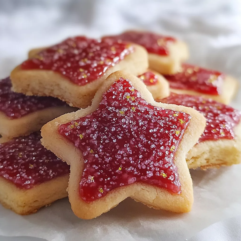 Amazing Sugar Plum Shortbread Cookies for Festive Joy