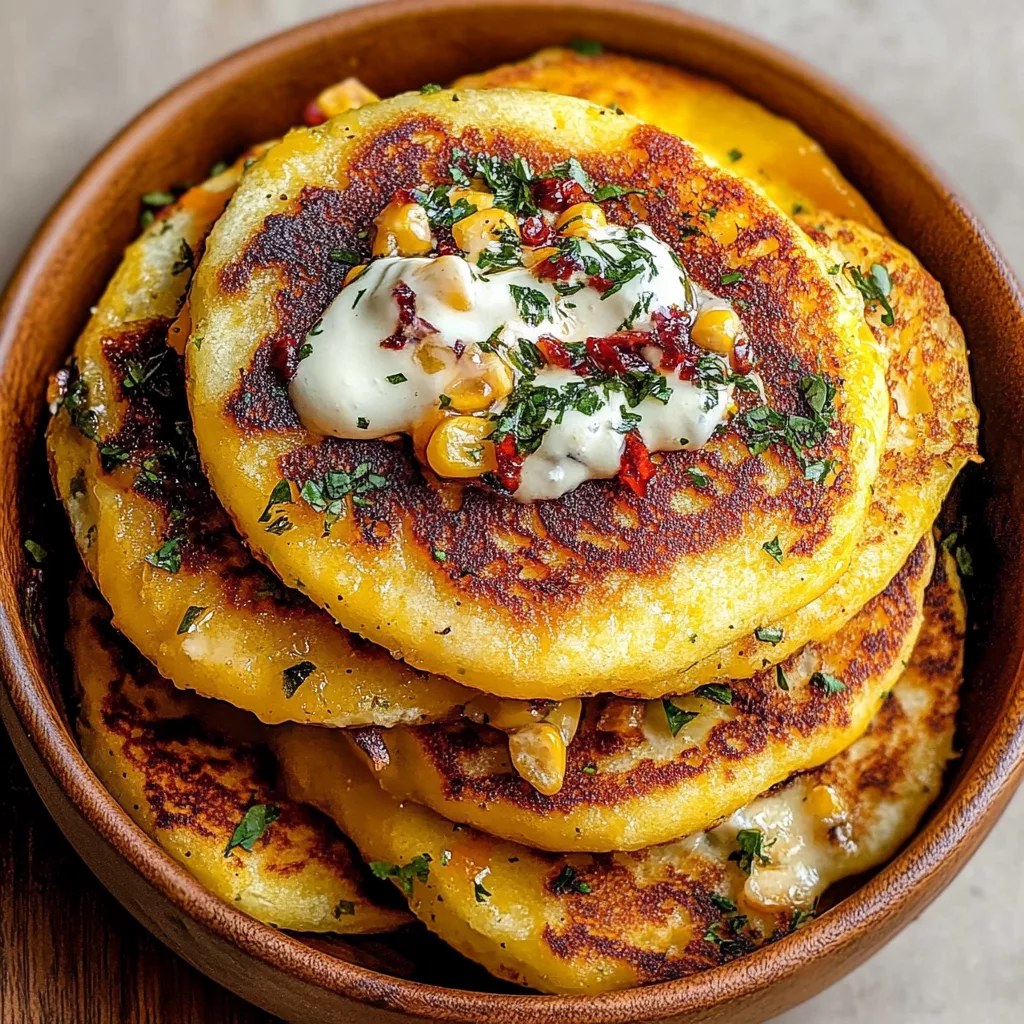 Amazing Venezuelan Sweet Corn Cachapas for Delicious Joy