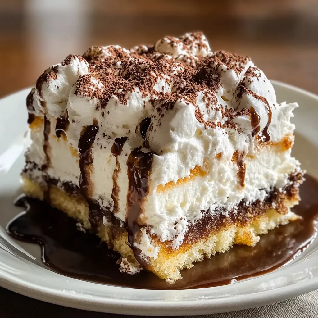 Amazing White Russian Poke Cake for Incredible Flavor