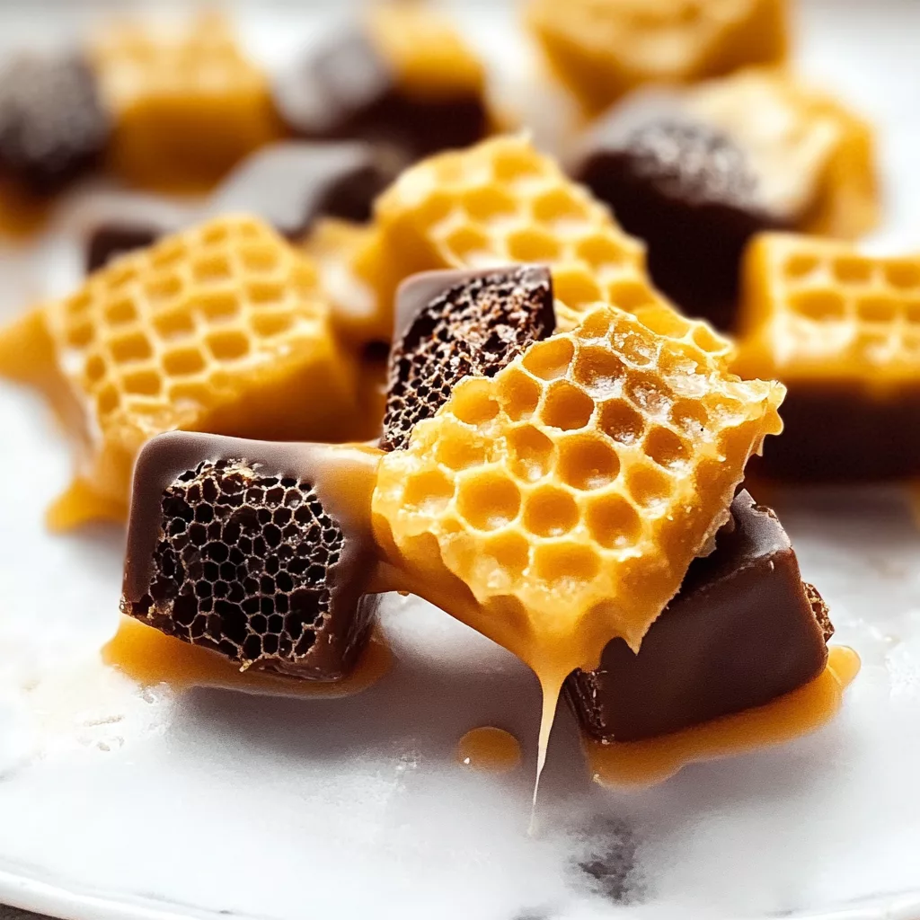 Delicious Honeycomb Candy Recipe - Amazing Sweet Treats