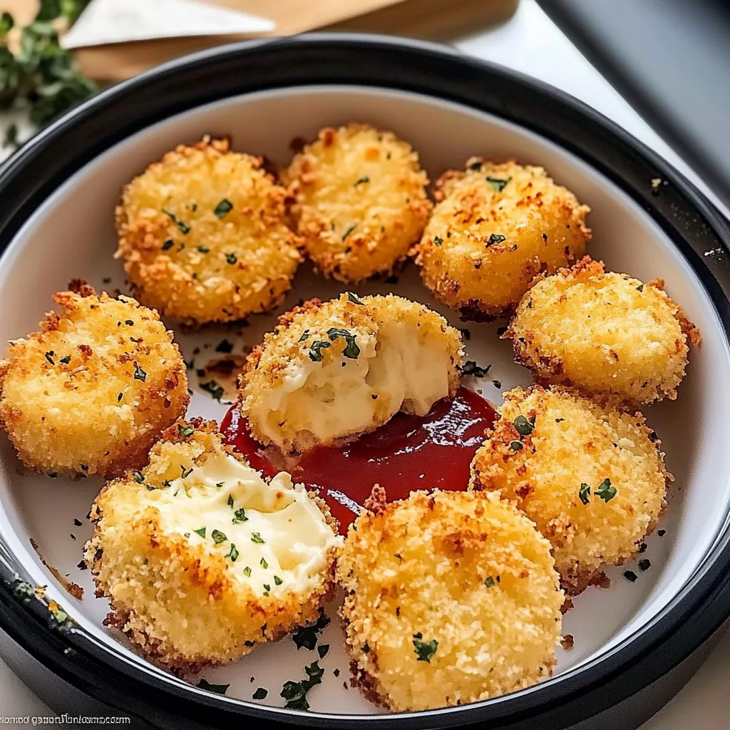 Amazing Air Fried Babybel Cheese for an Irresistible Snack