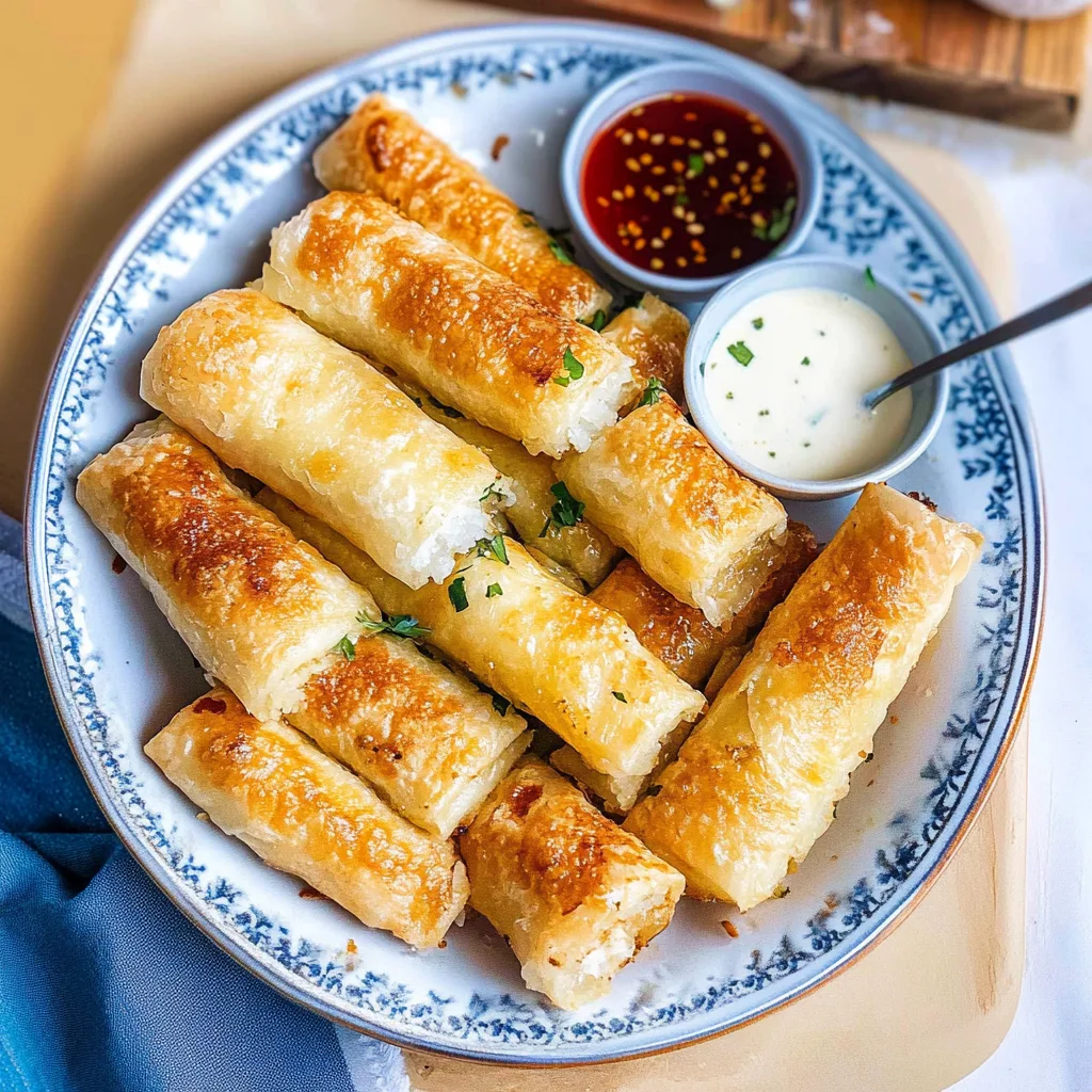 Sigara Boregi ( Turkish Cheese Rolls ) - Amazing Sigara Boregi ...